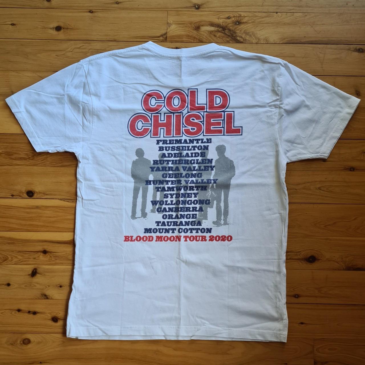 Cold Chisel 2020 Australian Tour Tee Pit to Pit -... - Depop