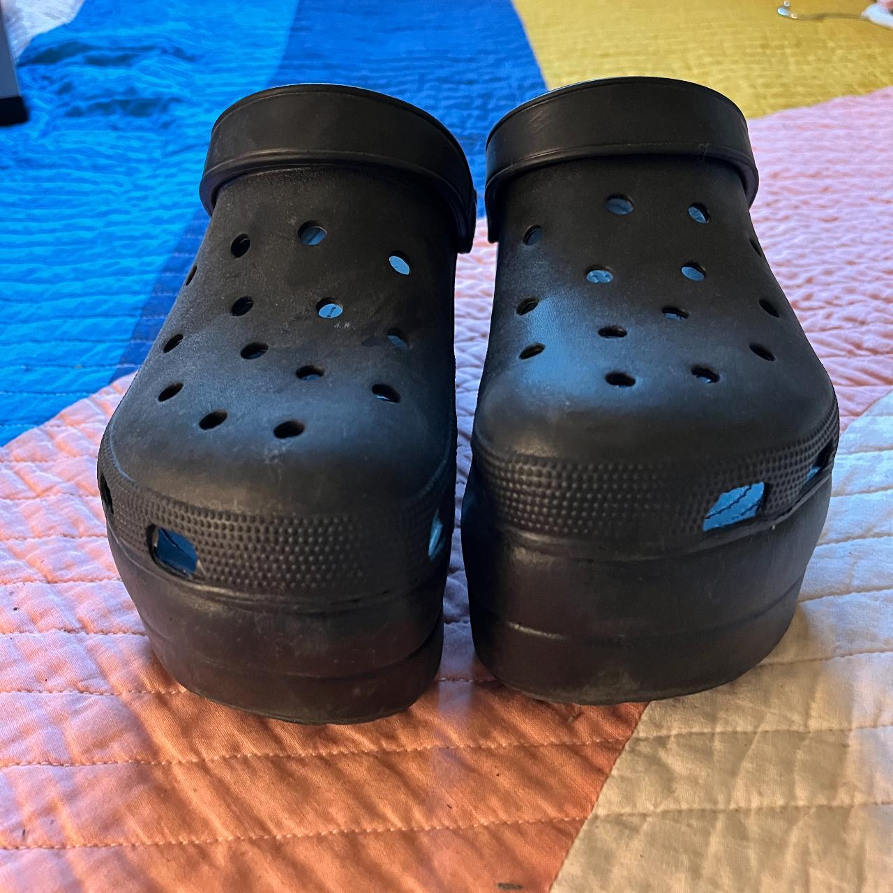 Platform Crocs knockoff. Size 8/8.5. Fit small. - Depop