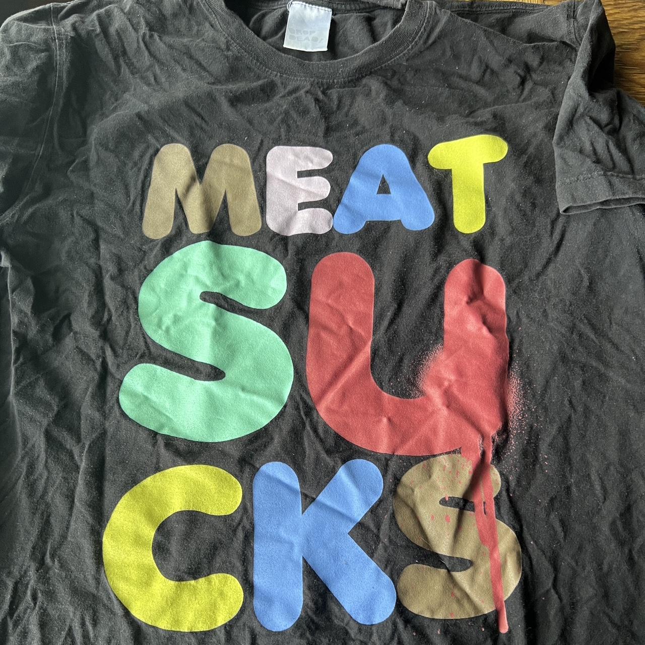 OG DROP DEAD MYSPACE ERA Meat Sucks size Large “Has... - Depop