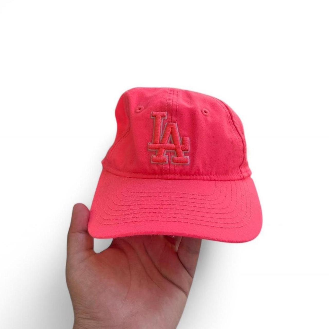 Hot Pink dodgers hat Hat is a repop, bought but... | Depop