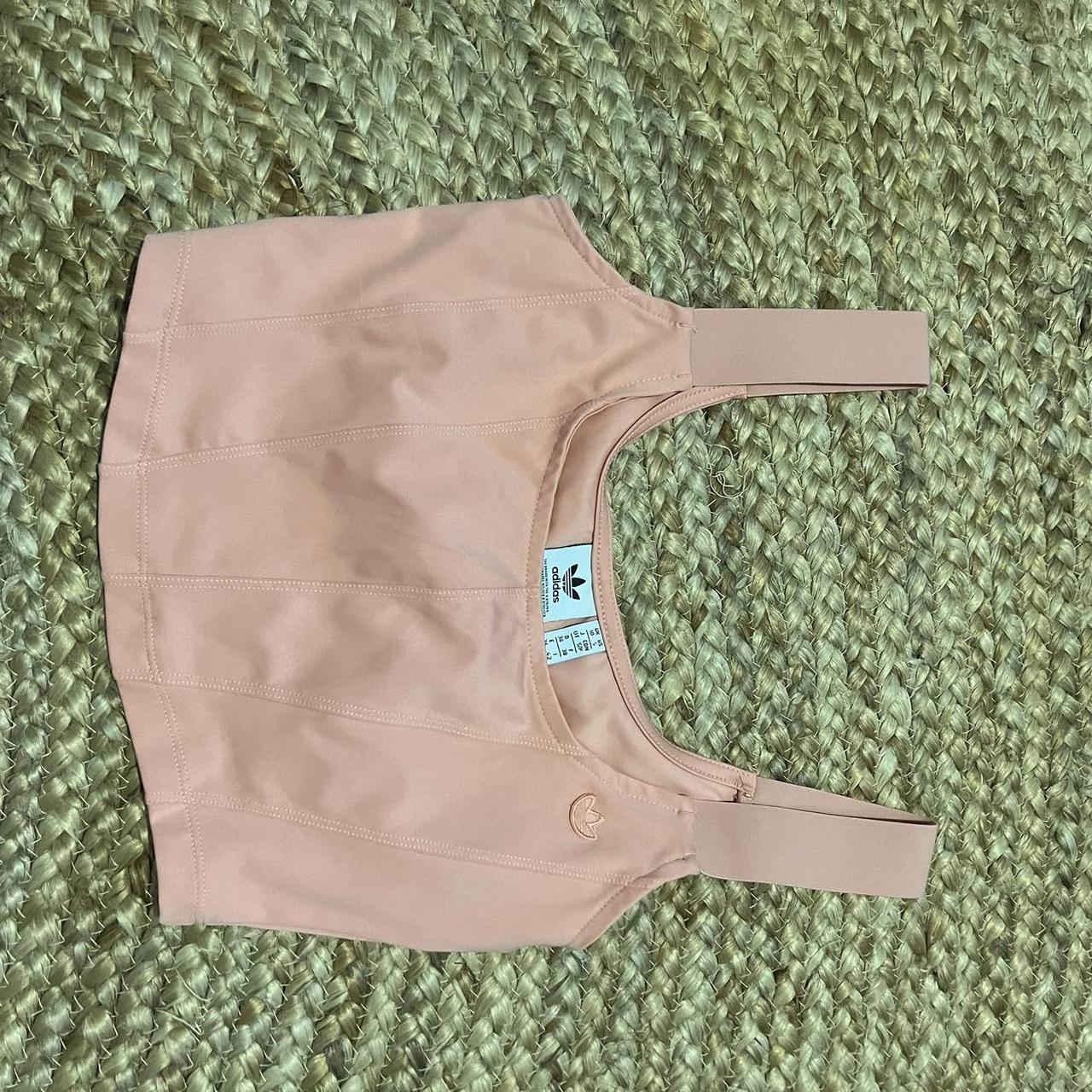 Adidas originals peach top 🍑 size S-M 🍑 worn a few... - Depop