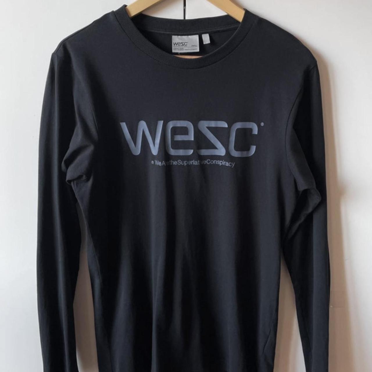 WeSC Men's Black T-shirt | Depop