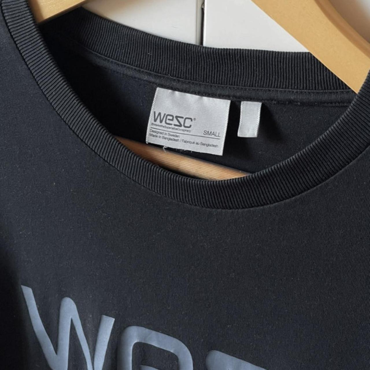 WeSC Men's Black T-shirt | Depop