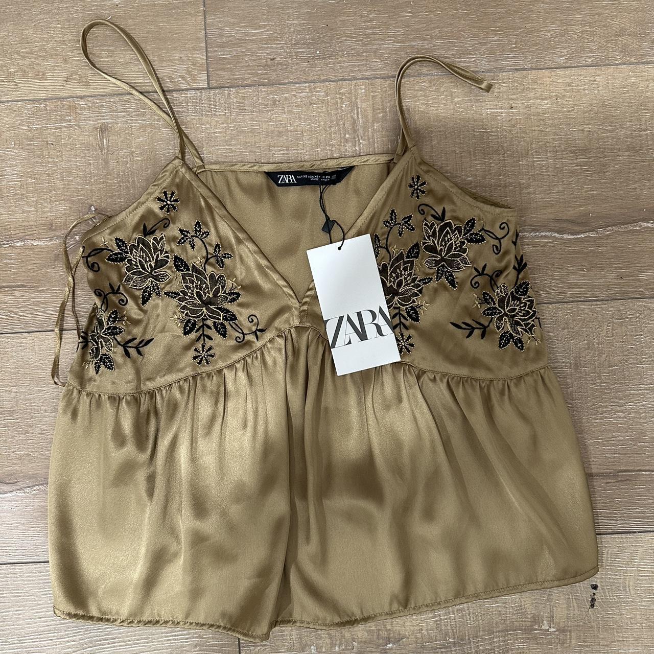 zara tank top #zara - Depop