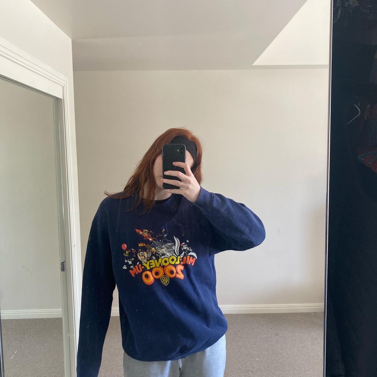 Vintage Warner Bros LOONEY CHOONS crew neck!! Size... - Depop