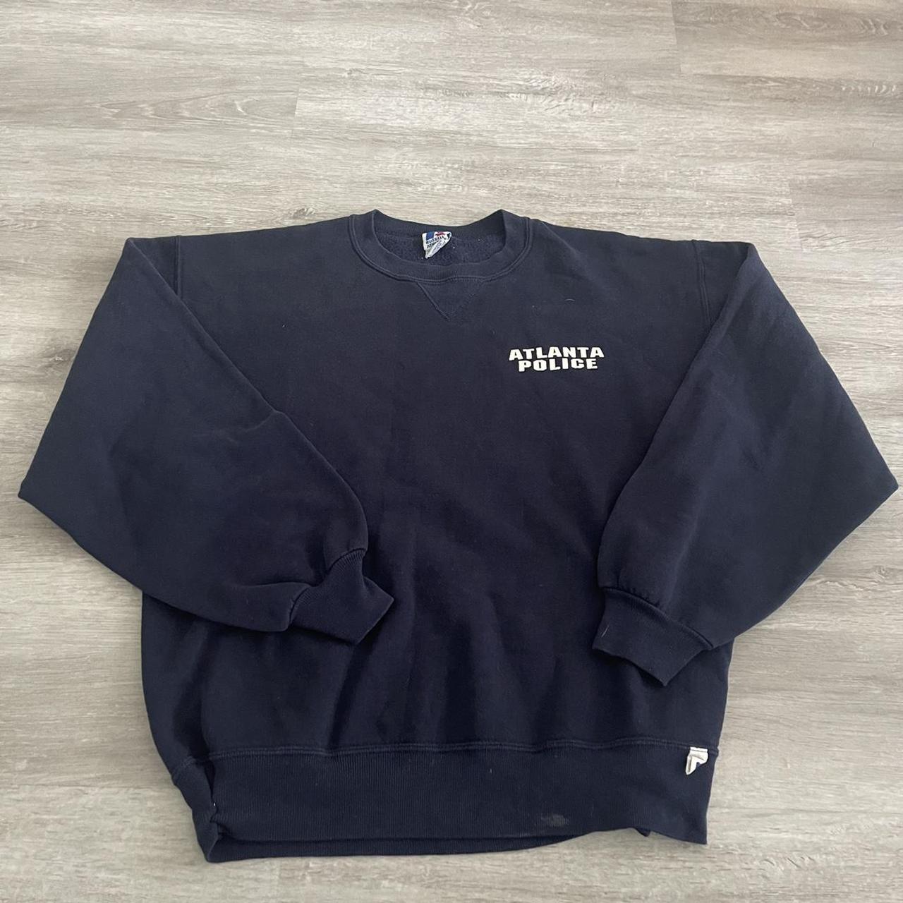 Vintage Atlanta Georgia Police Crewneck Sweatshirt... - Depop