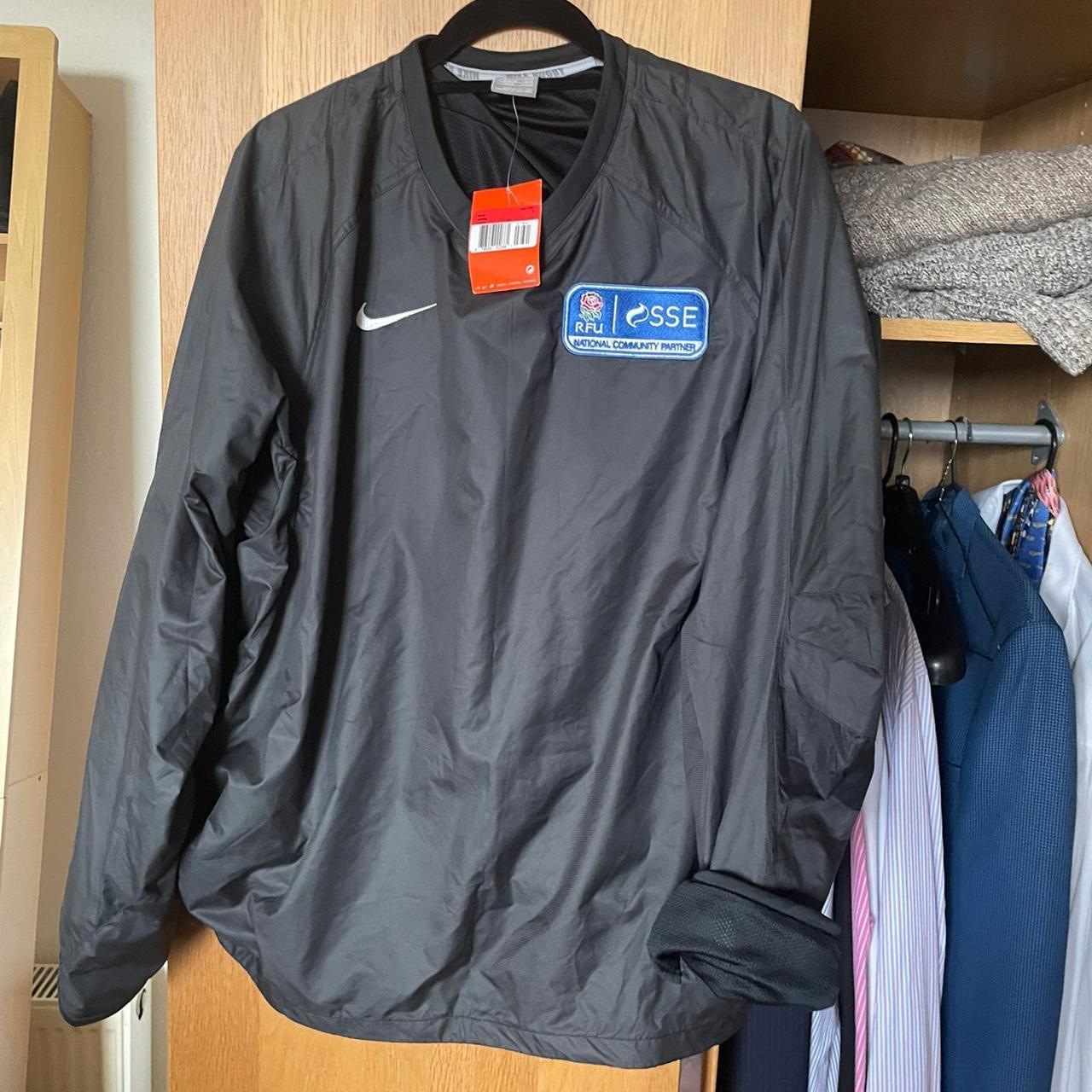 Nike waterproof rugby training top, size Large,... - Depop