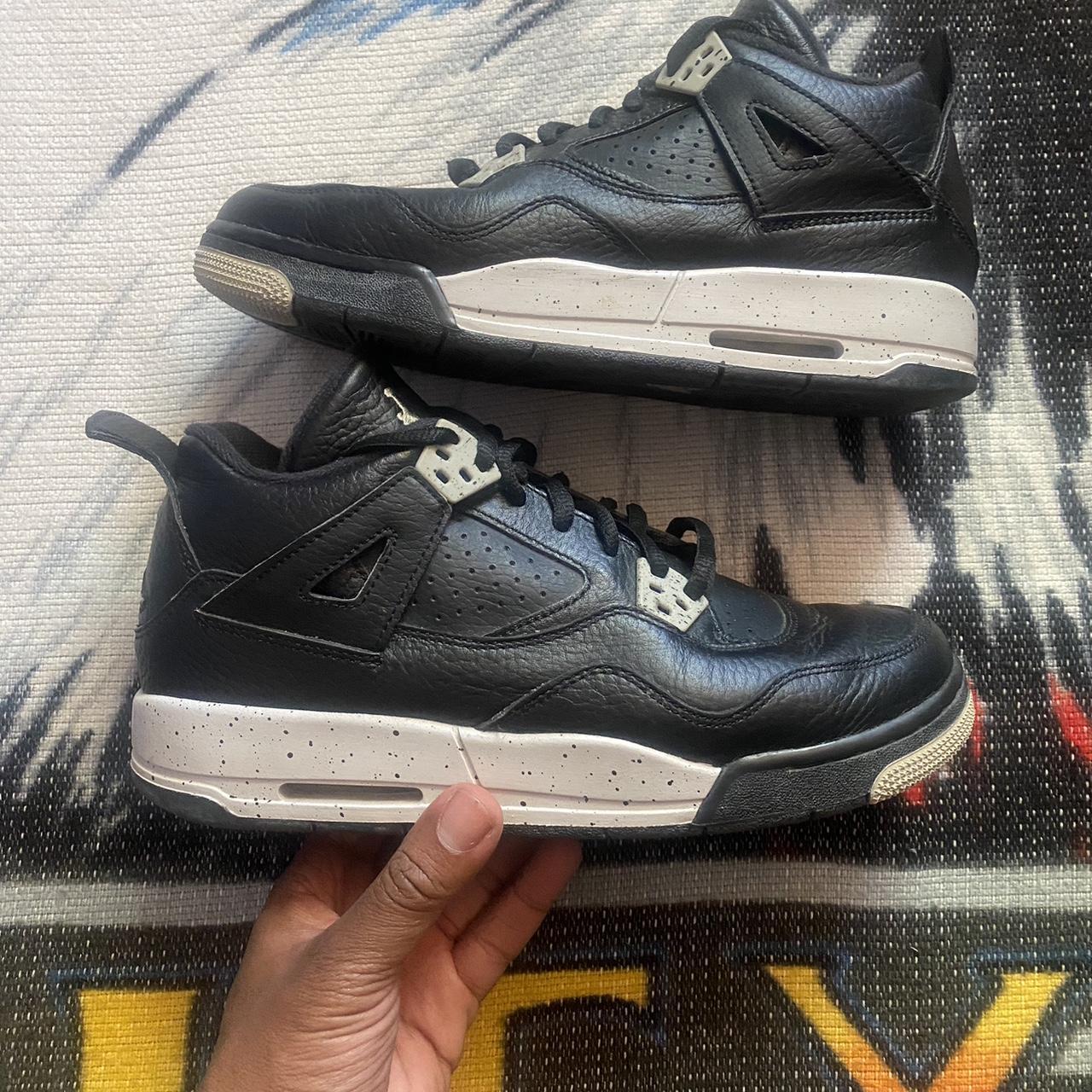 Air Jordan 4 “ Oreo” Size... - Depop