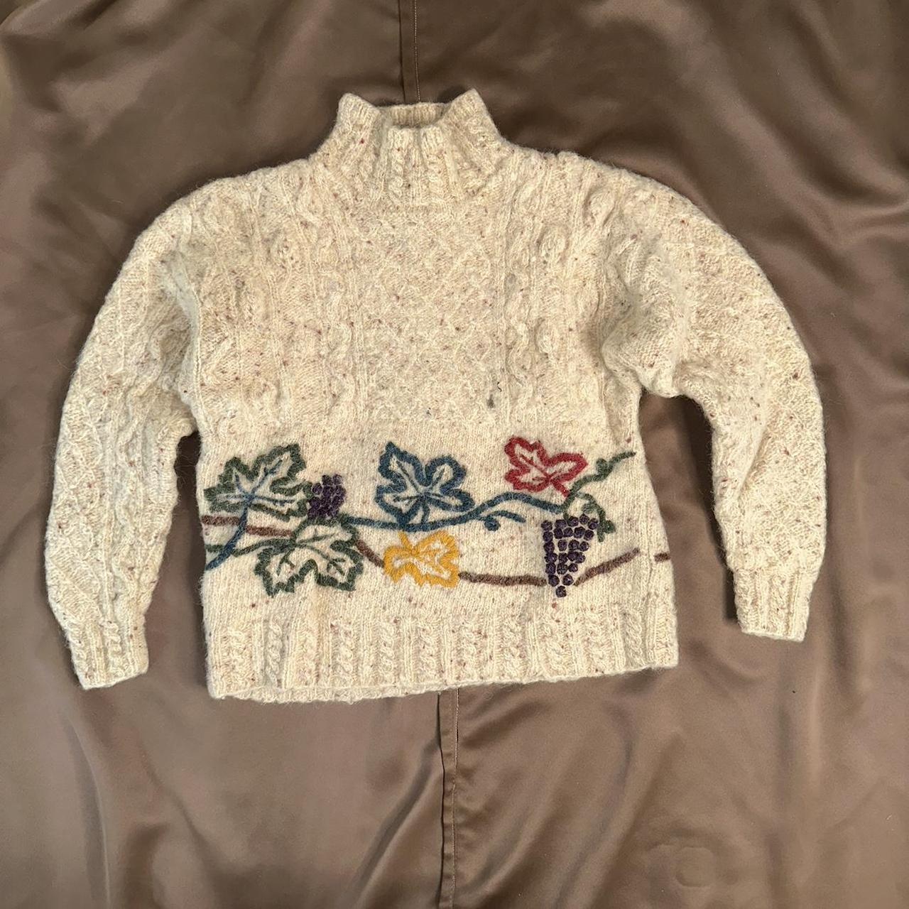 Talbots Wool Embroidered Sweater #talbots #wool... - Depop
