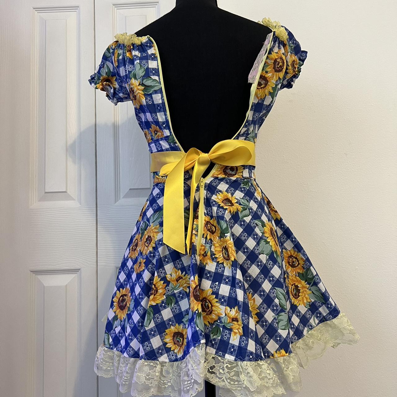 Malicious designs sunflower dress - Depop