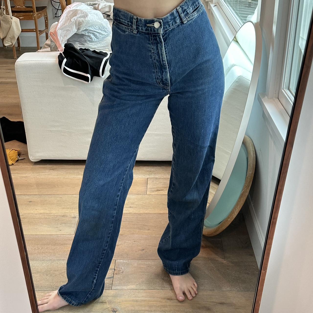 Pentimento Britannia vintage jeans. Super high... - Depop