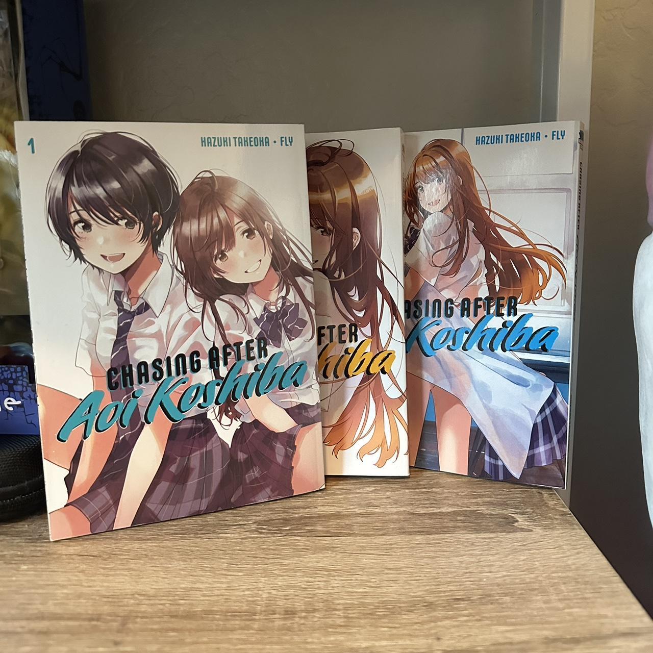Chasing after Aoi Koshiba GL manga volume 1-3 NEVER... - Depop