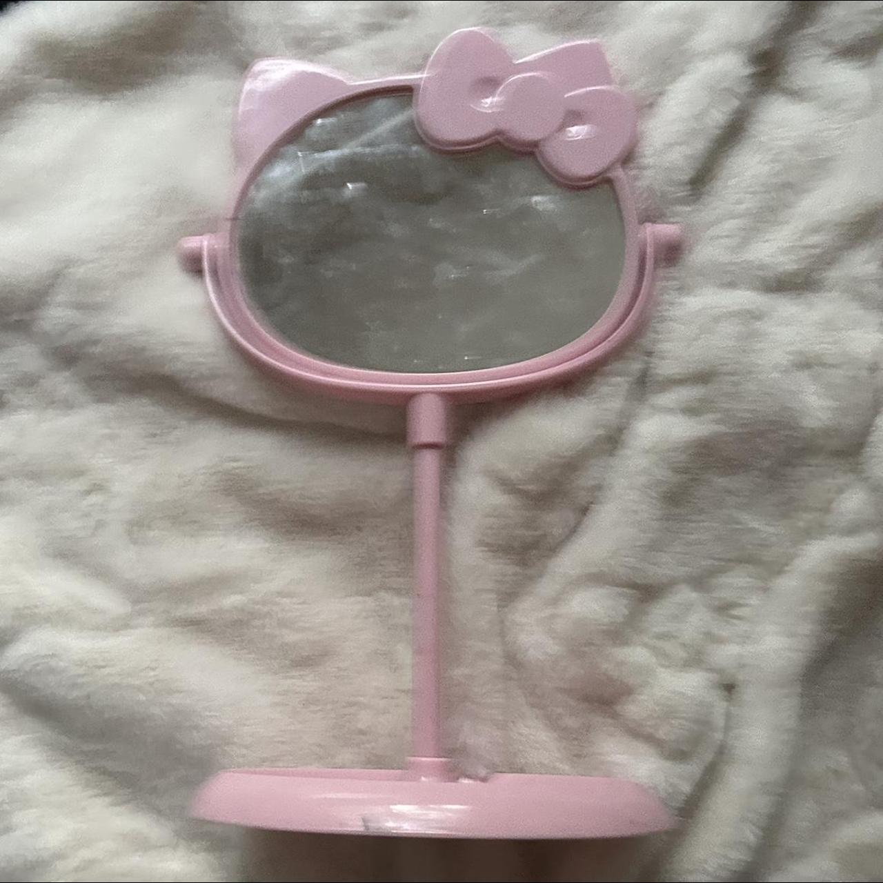 pink hello kitty mirror 🪞💕 -double sided... - Depop
