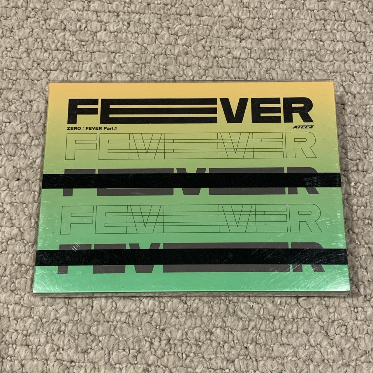 Ateez Fever Zero: Fever part 1 Including: - cd -... - Depop