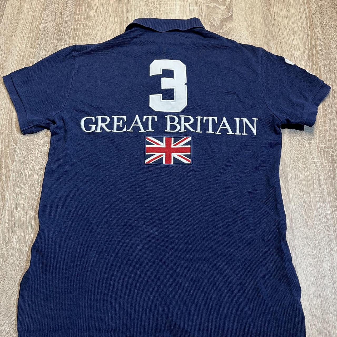 Mens Rare Vintage Polo Ralph Lauren Great Britain... - Depop