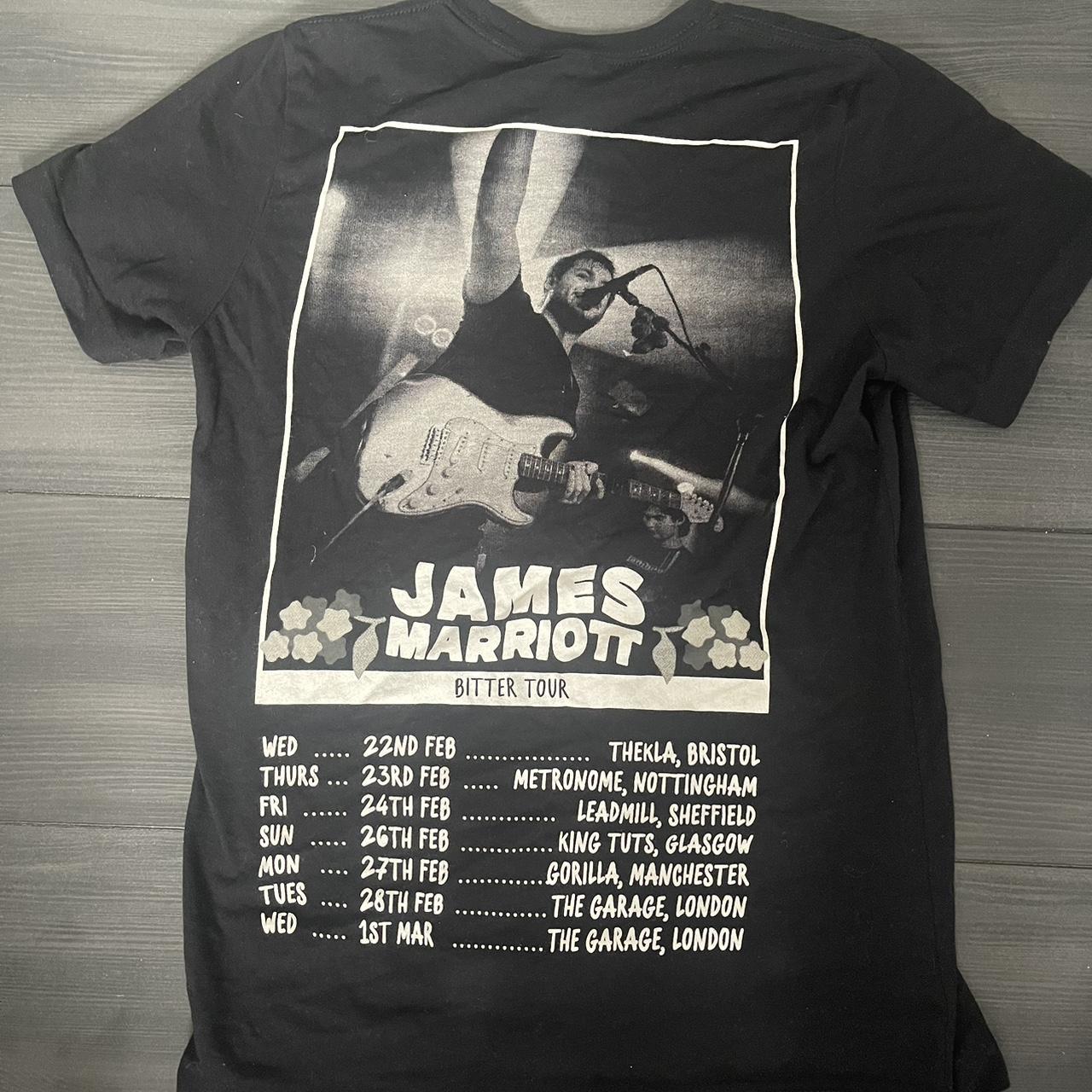 James Marriott Bitter tour merch Size S Worn... - Depop