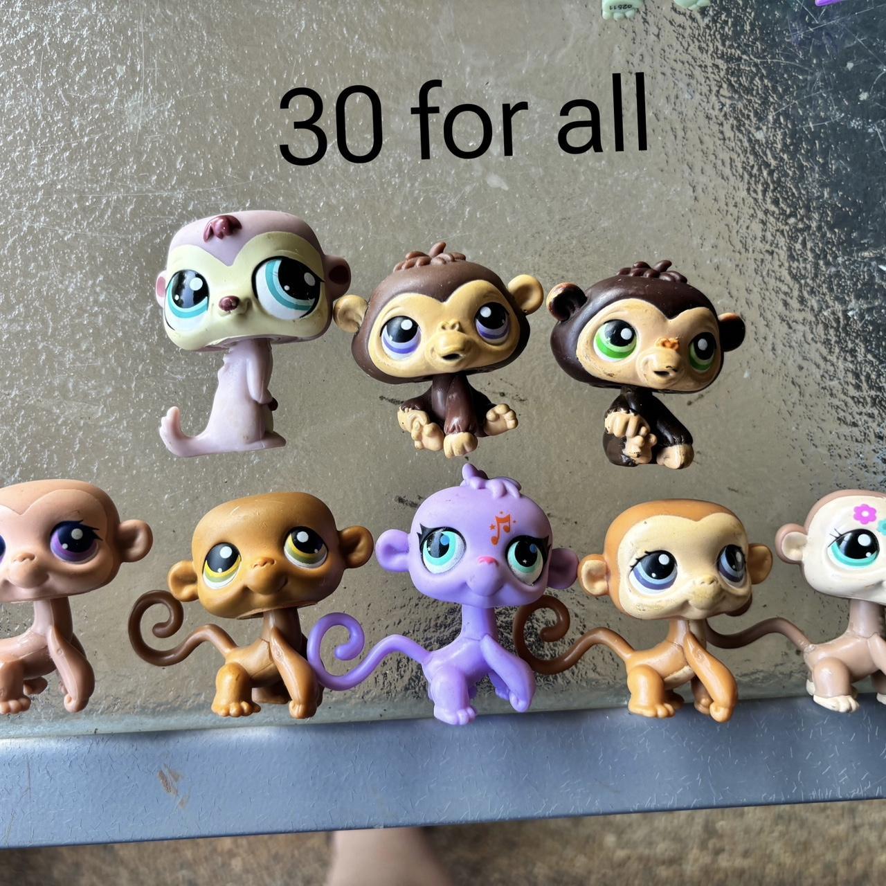 littlest pet shop - monkey bundle 🐒 #LPS... - Depop