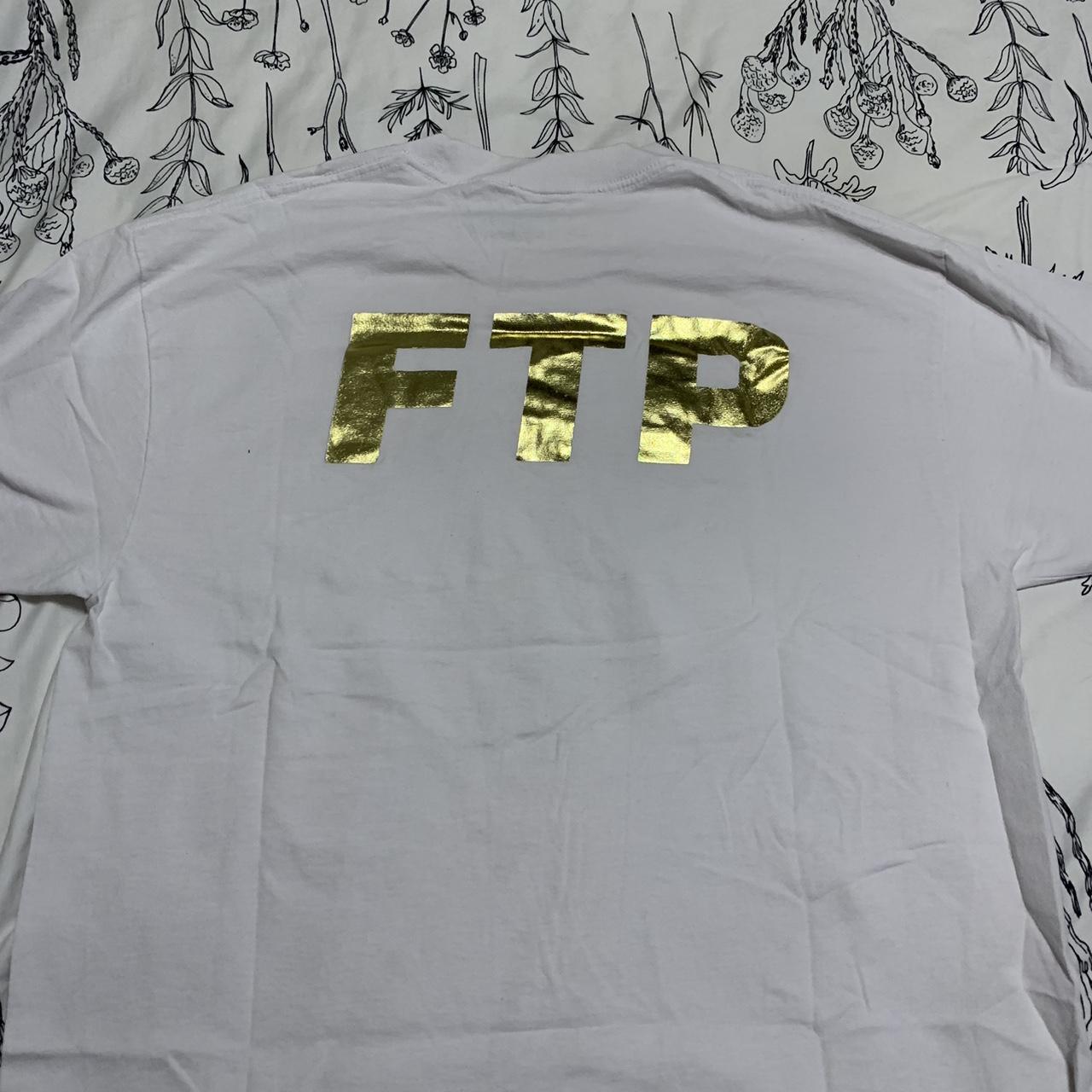 FTP 10 Year Logo Tee White FTP White T-Shirt with... - Depop