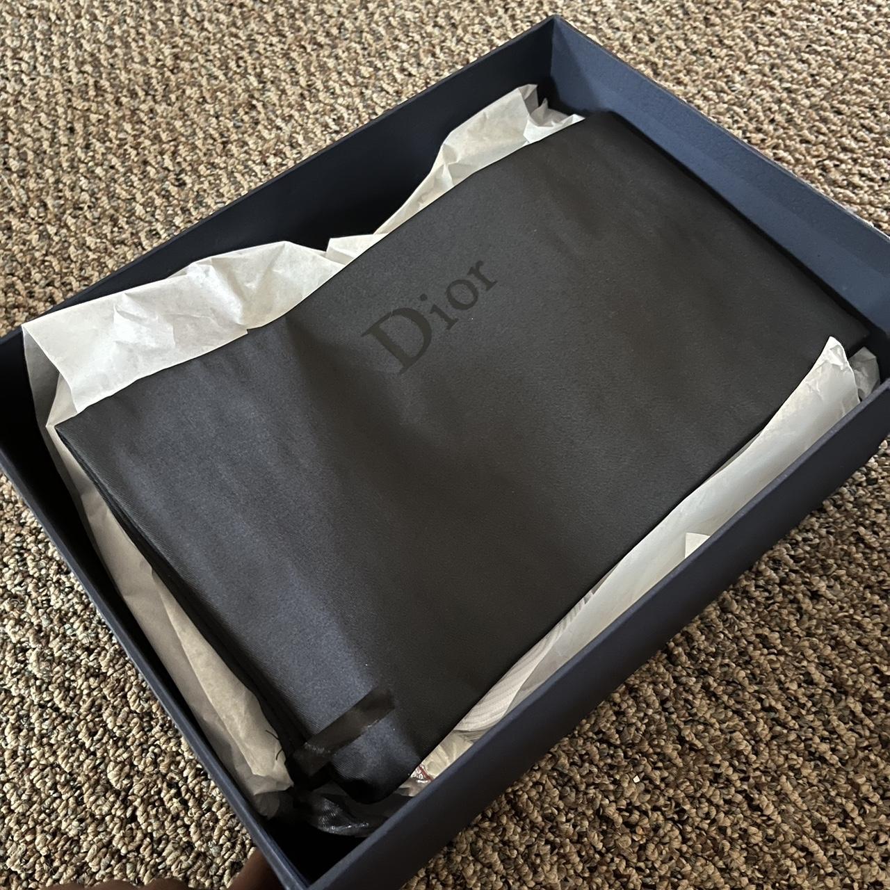 Dior B23 white and transparent Comes with box extra... - Depop