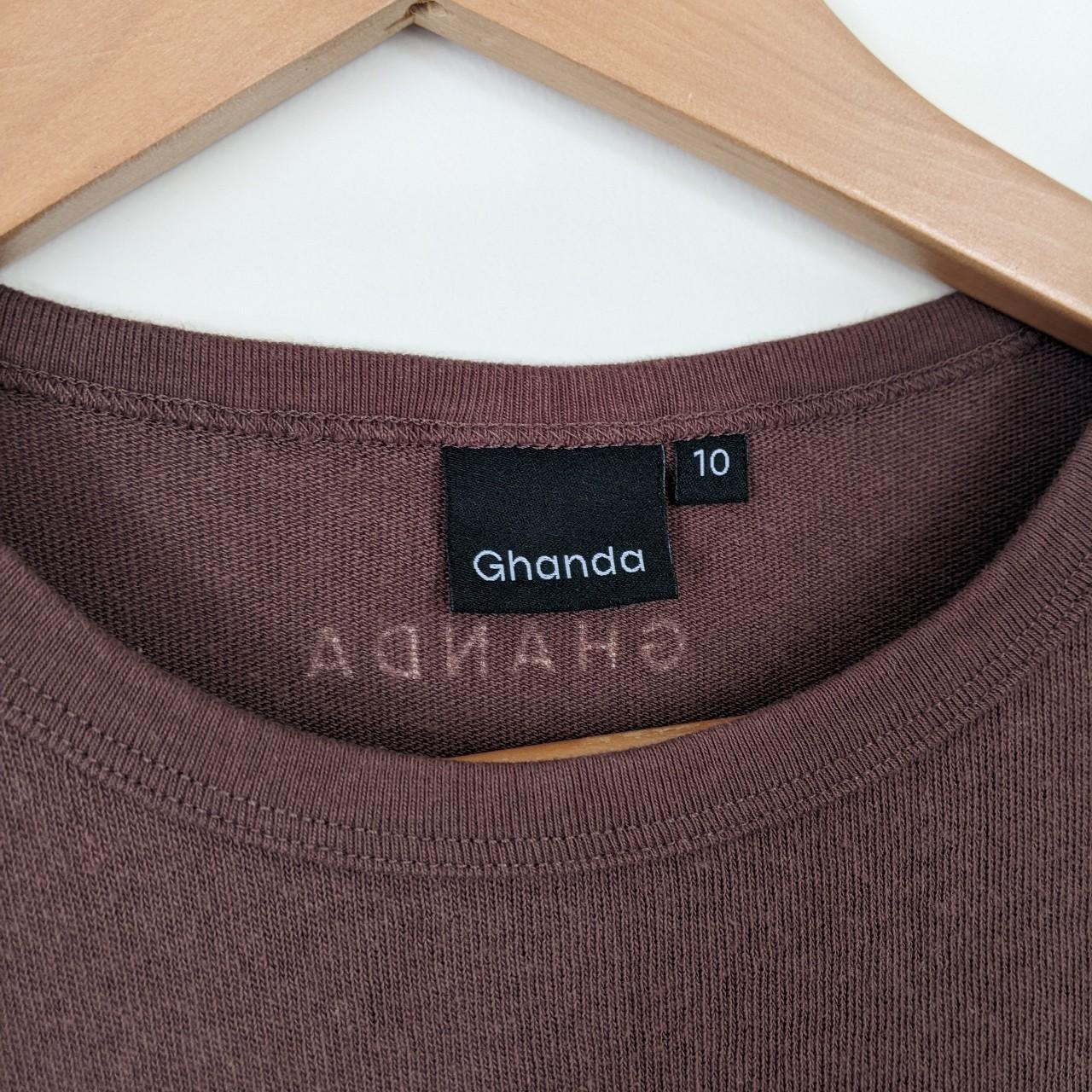 Ghanda 100% cotton t shirt size 10 - stretchy &... - Depop
