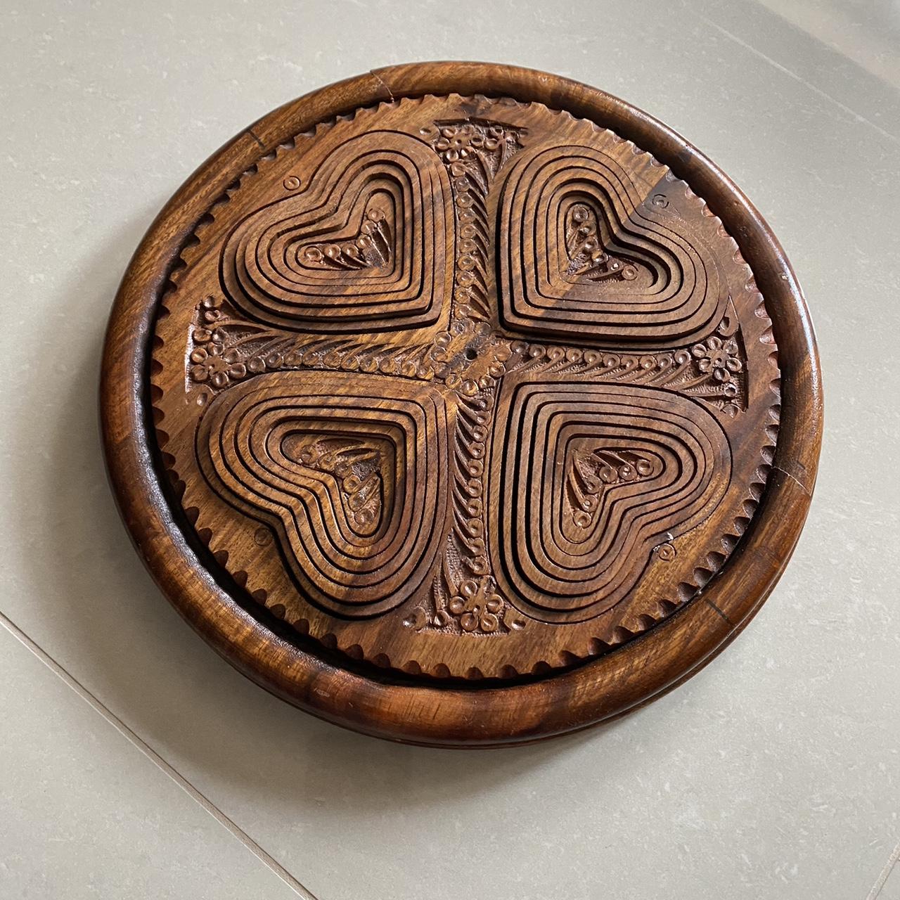 Handmade Collapsable Wood Divided Confectionery Tray... - Depop