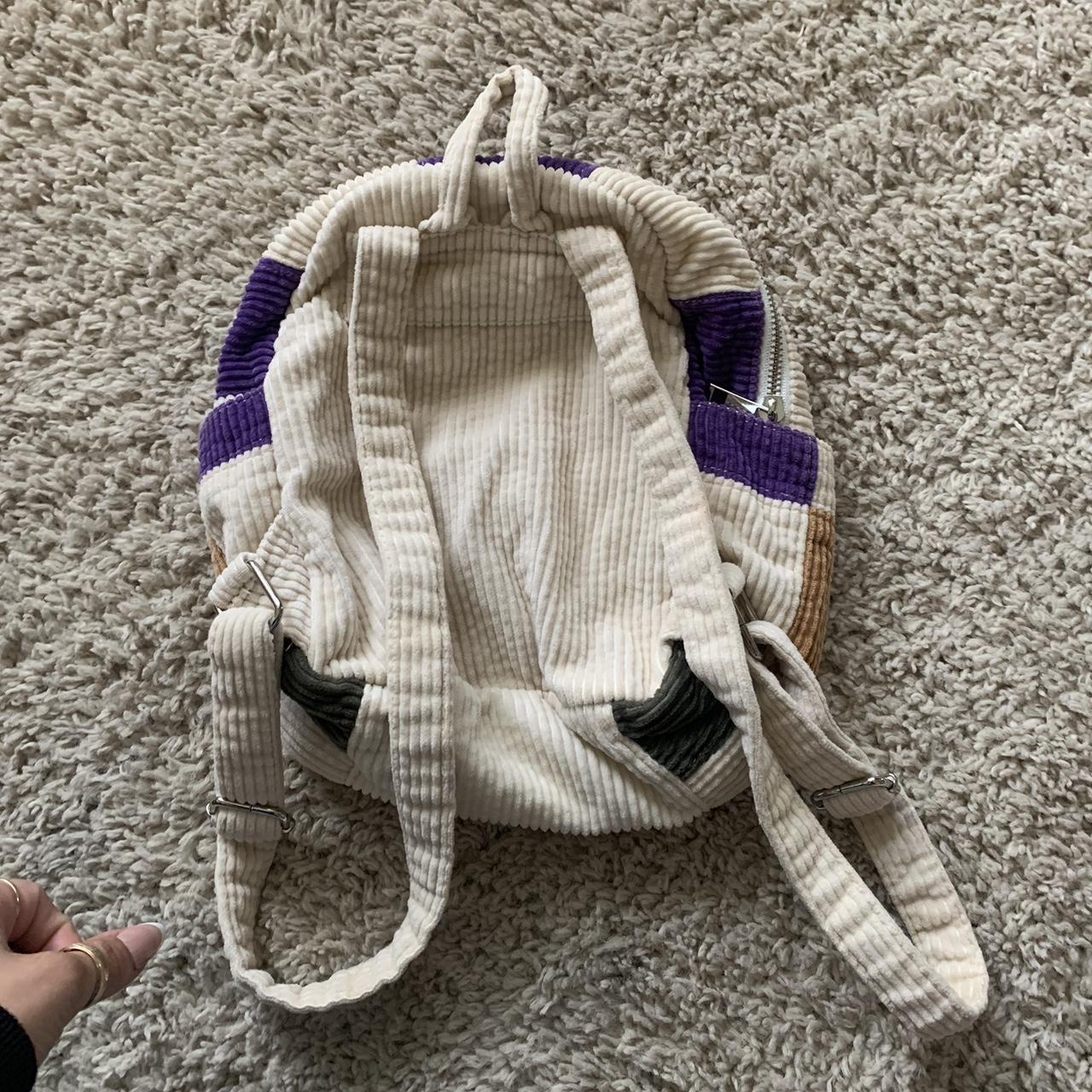 small mini urban outfitters bag corduroy look &... - Depop