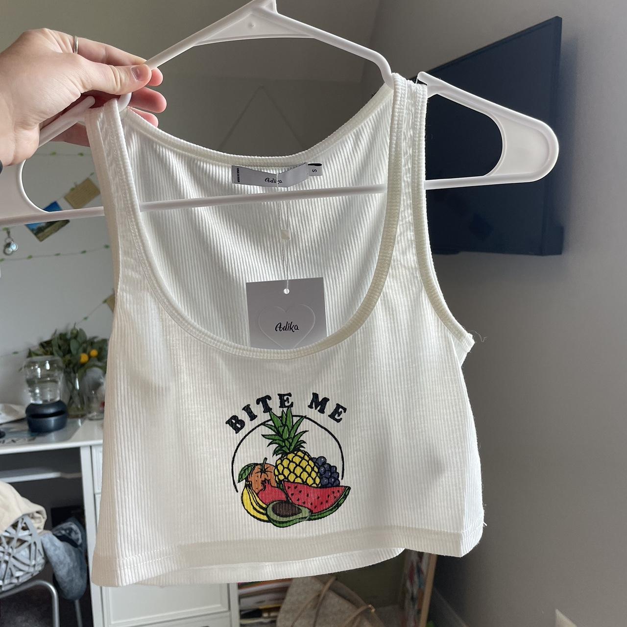 Women's White Vest | Depop