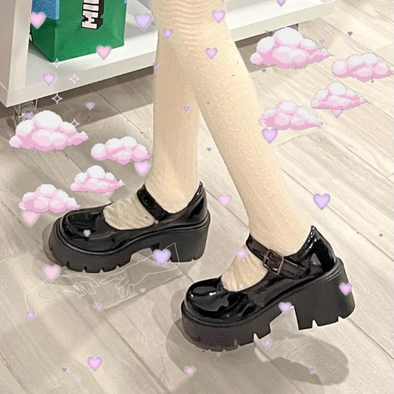 Demonia Women's Black Courts | Depop