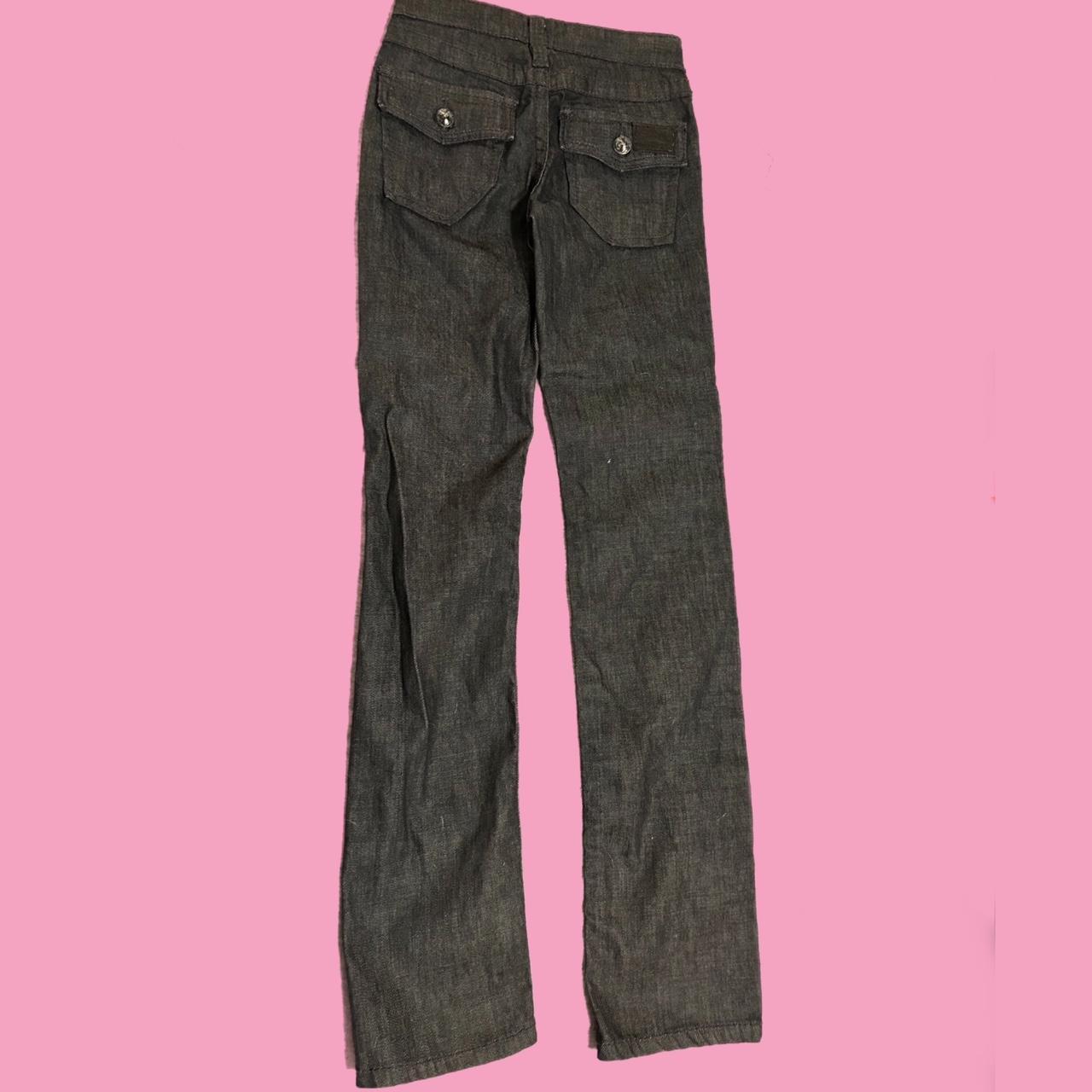 Super fun stitches Jean pants straight from the... - Depop