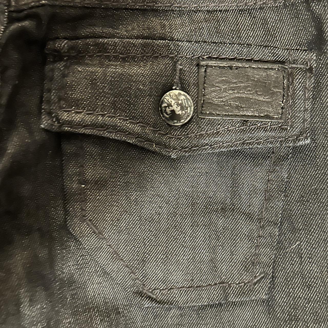 Super fun stitches Jean pants straight from the... - Depop