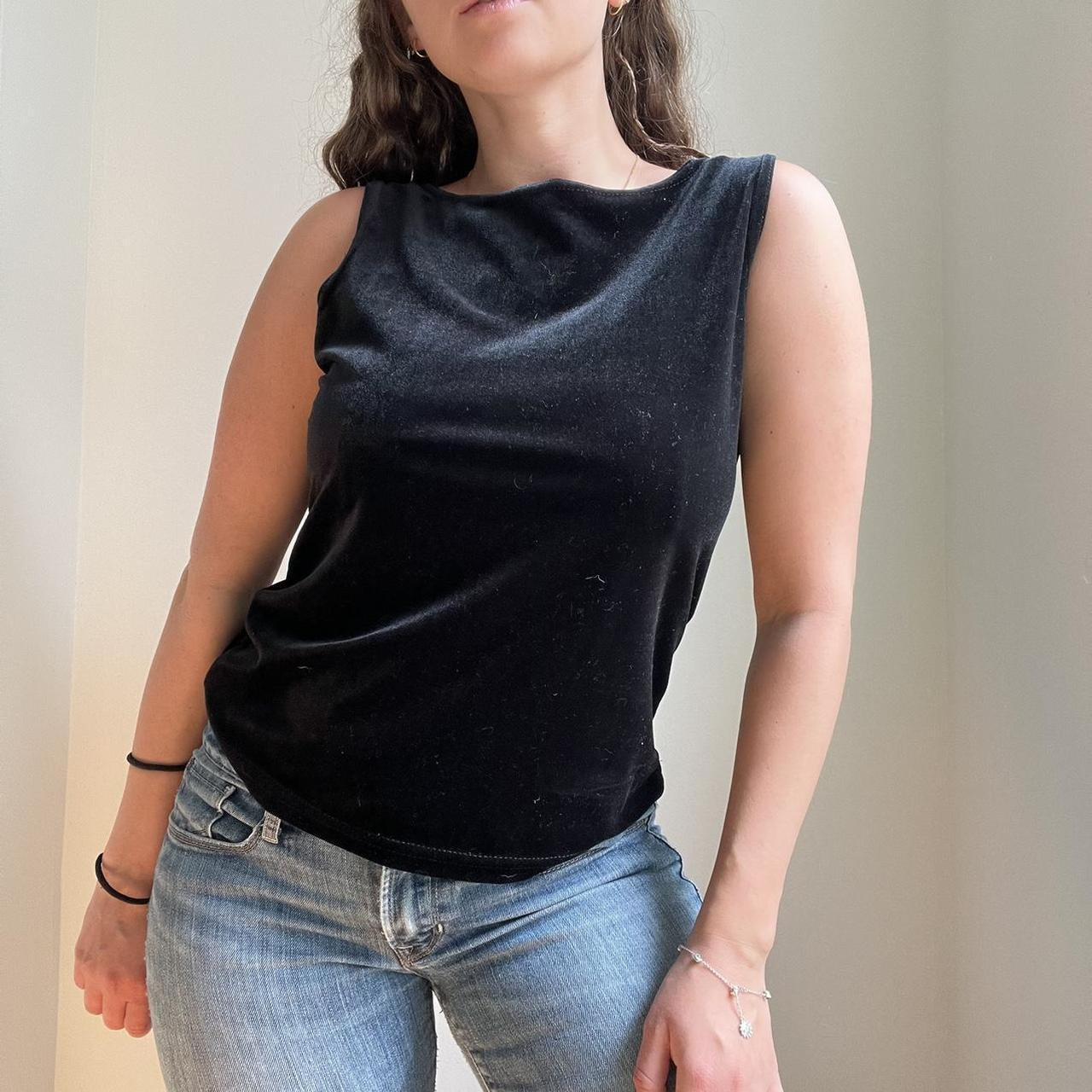 MSK Women's Black Vest | Depop