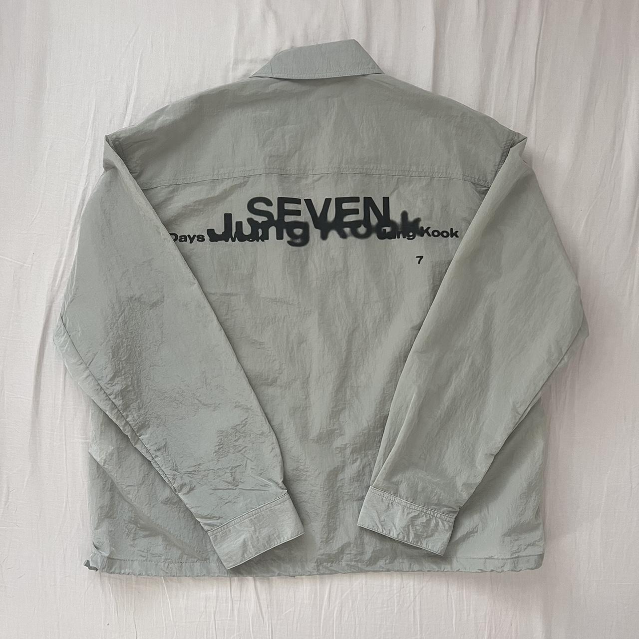 JUNGKOOK seven merch shirt never been worn, only... - Depop