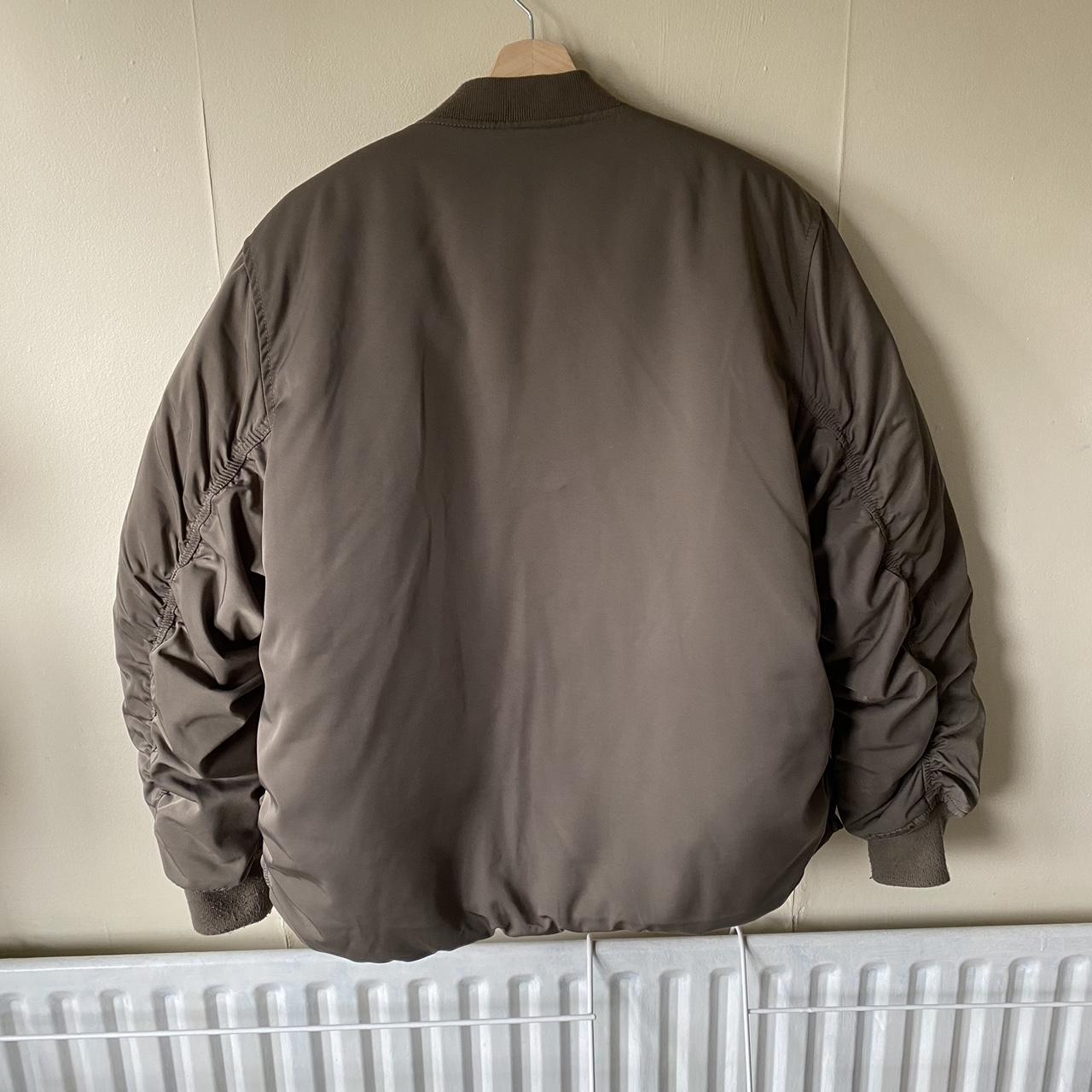 Weekday Destiny bomber jacket in mole. Size M.... - Depop