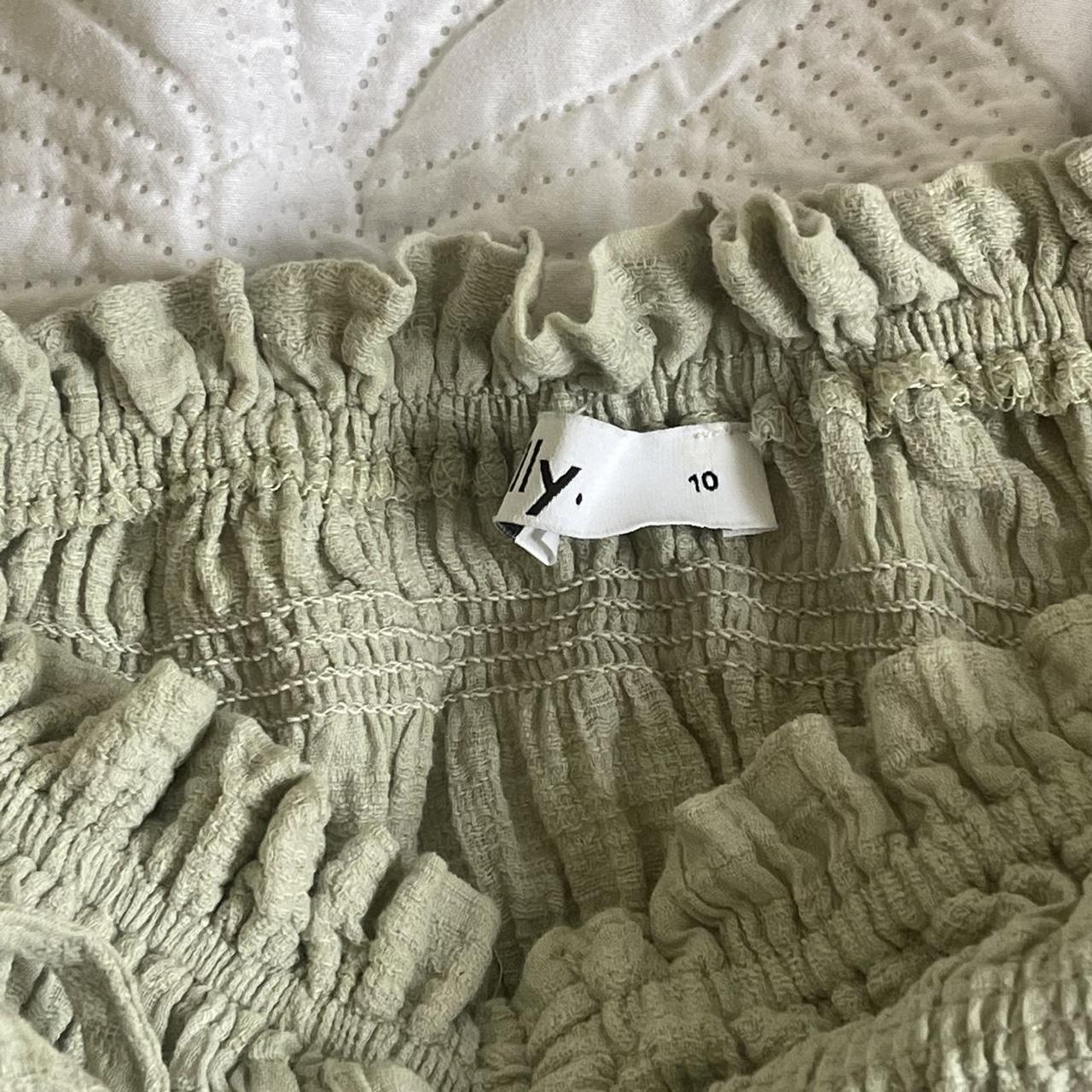 Ally Fashion off the shoulder top with adjustable tie. - Depop