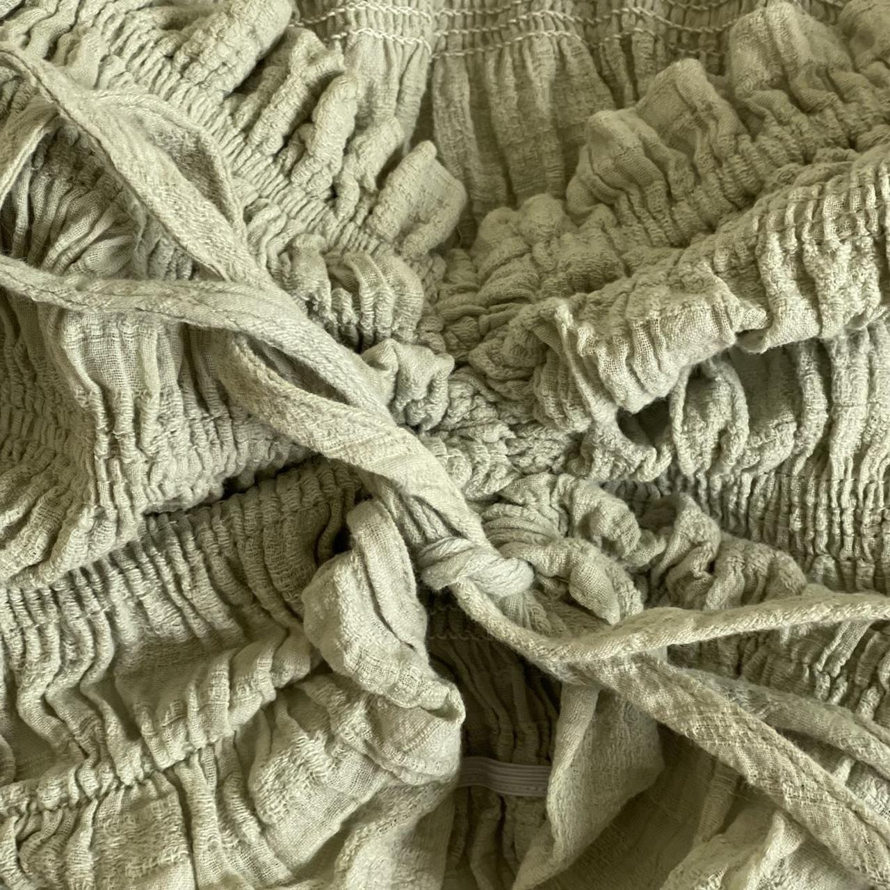 Ally Fashion off the shoulder top with adjustable tie. - Depop