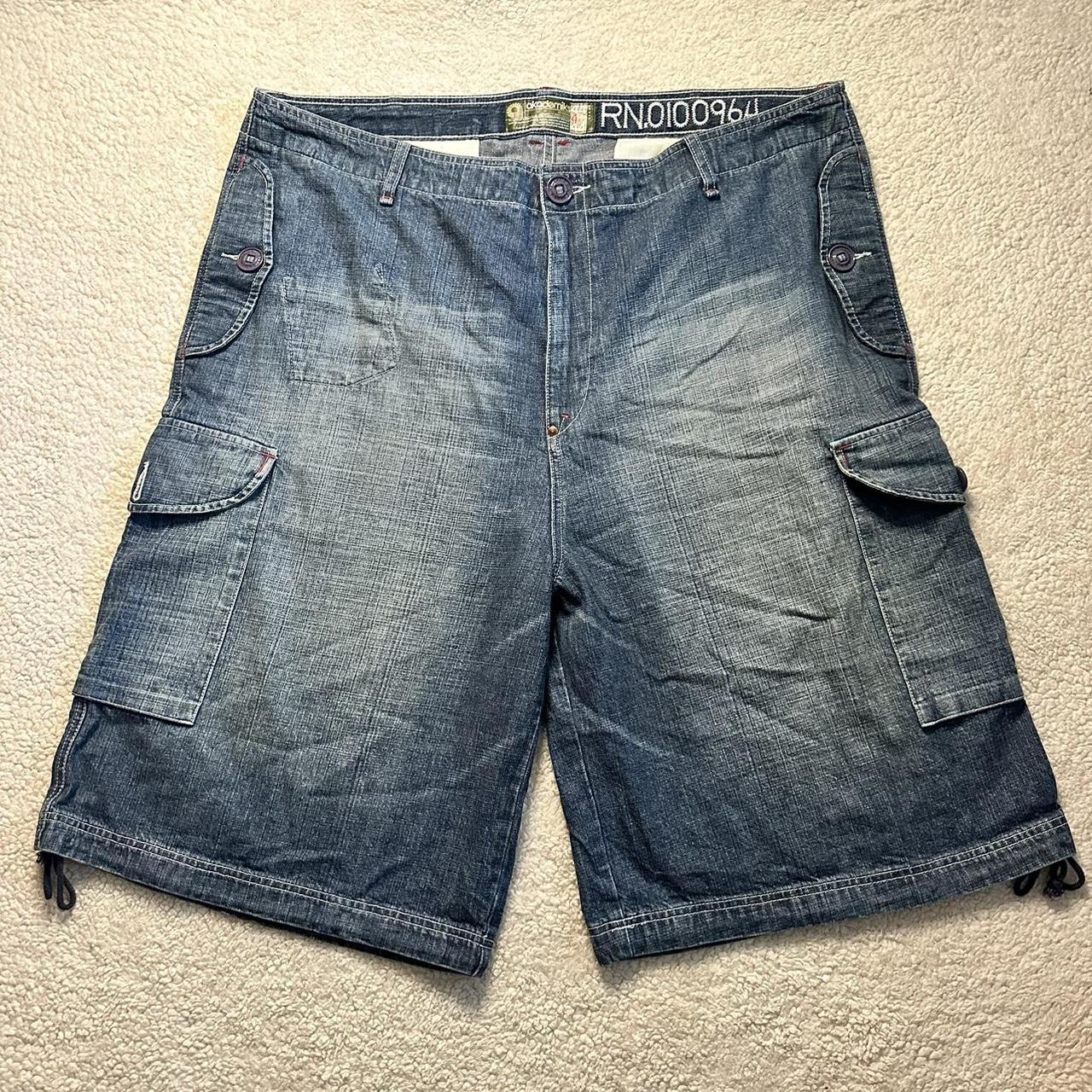 Akademiks Jorts / denim shorts. Men’s Size 44... - Depop