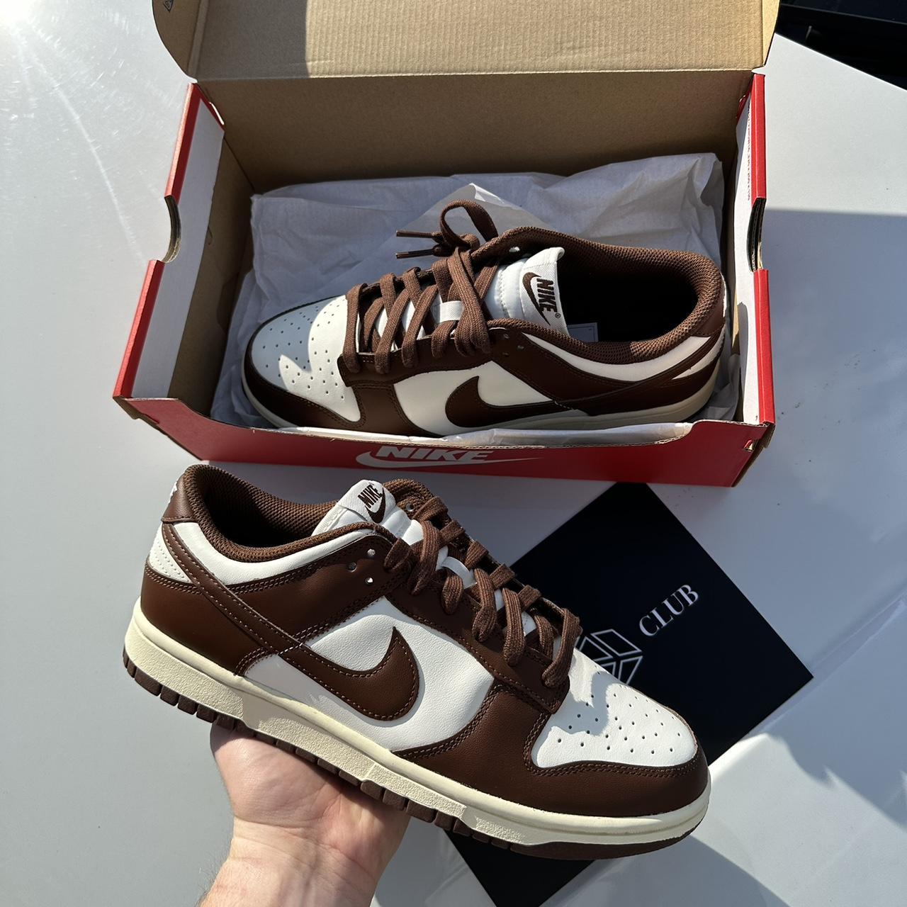 Nike dunk low cacao☕️ Brand new, Unreal shoe in hand... - Depop