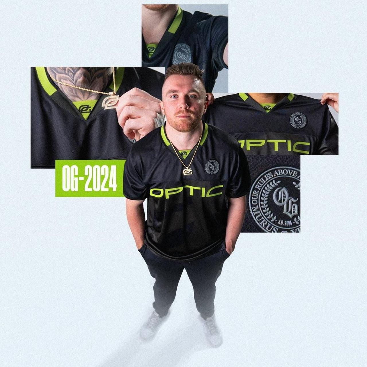 NO SPONSORS UNOPENED Optic Gaming Jersey UNRELEASED... - Depop