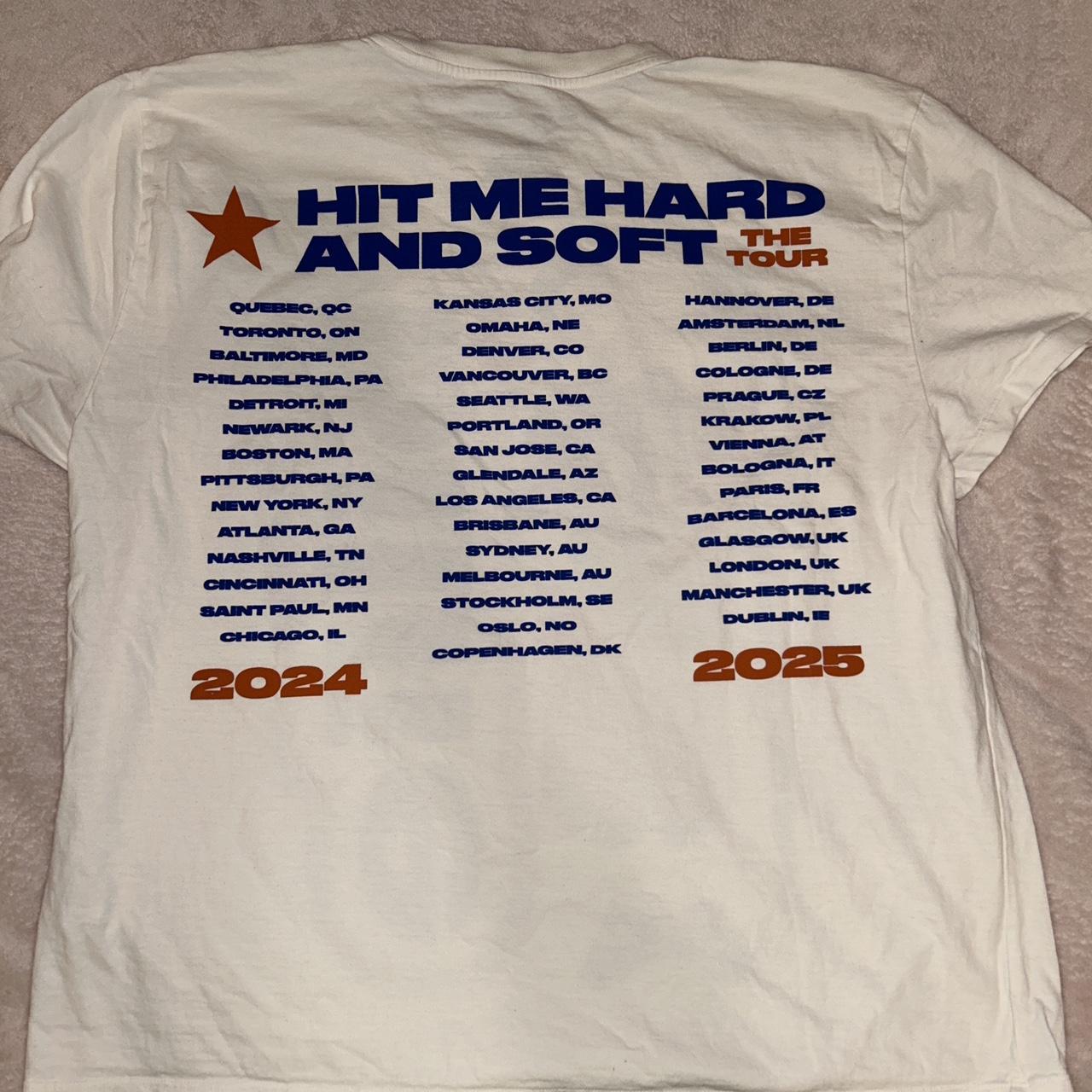 Hit Me Hard and Soft Tour Shirt Billie Eilish #hmhs... | Depop