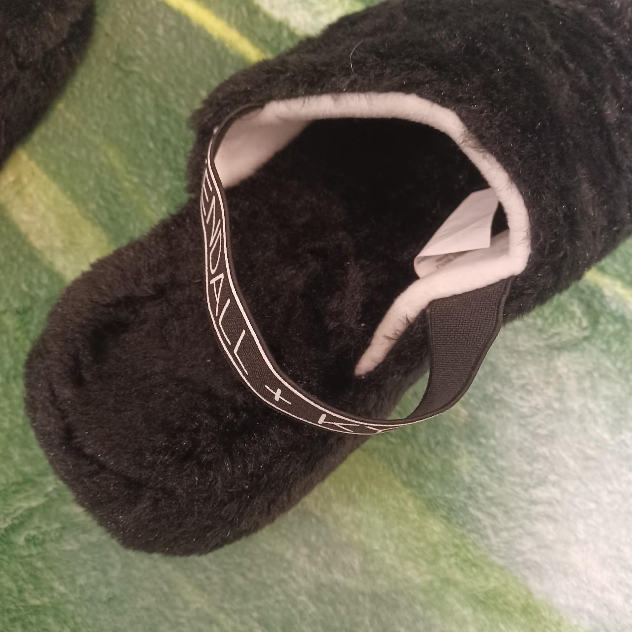 Kendall & Kylie fluffy platform house slippers Size... - Depop