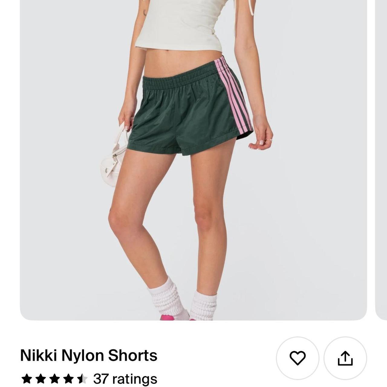 Edikted brand new in packaging nylon shorts - Depop