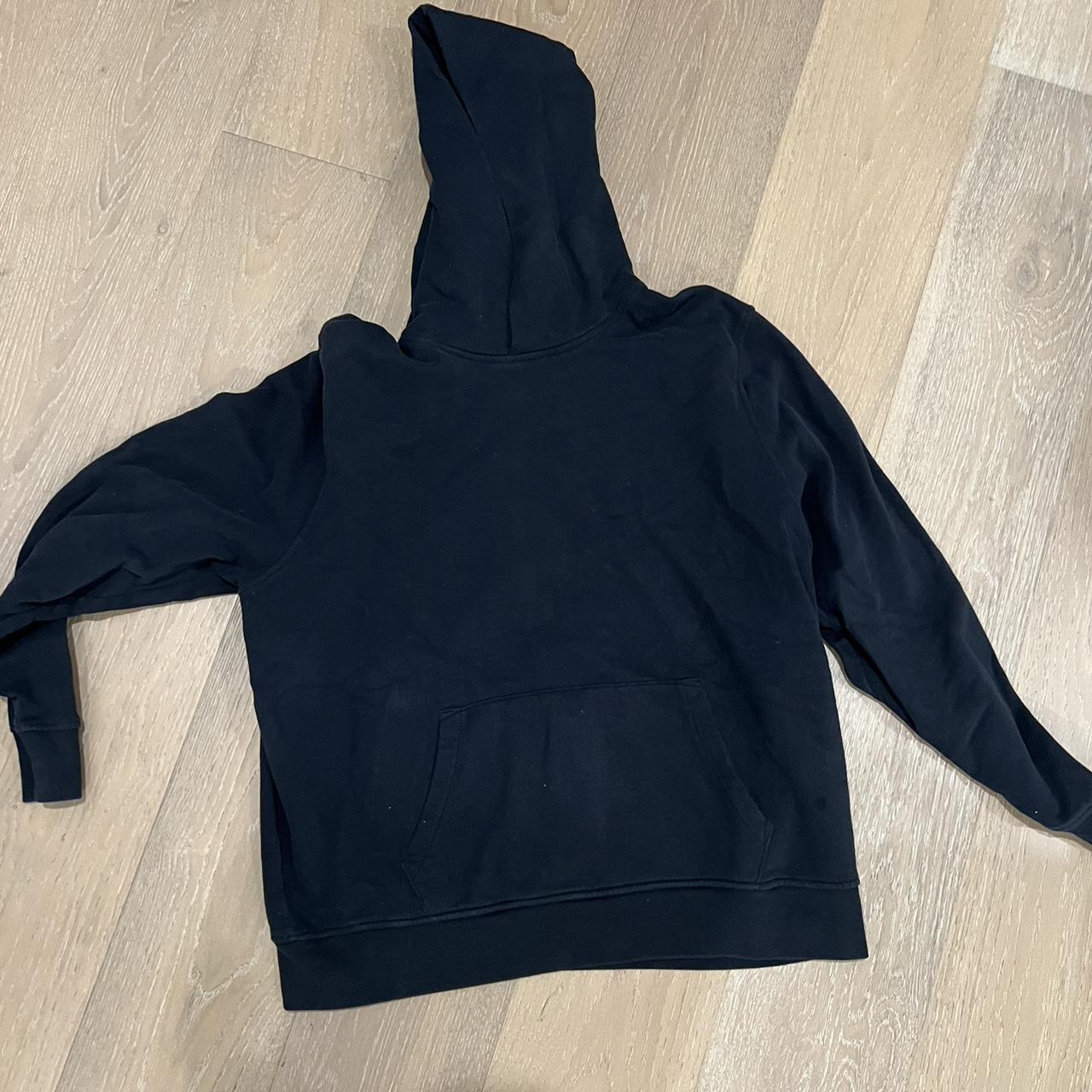 Cute basic black hoodie Perfect for layering... - Depop