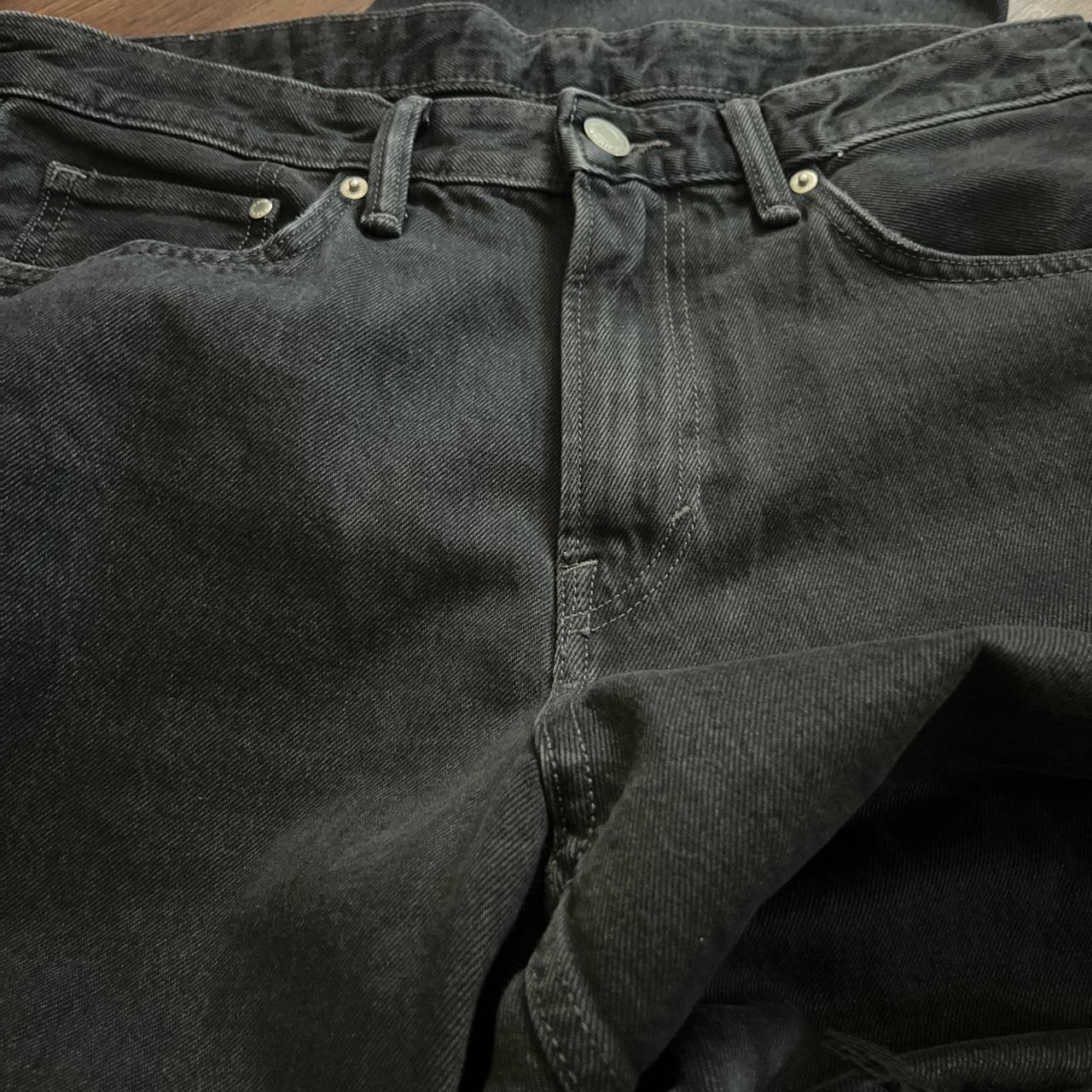 thrashed skater denim by sativaspit😸 crazy piece i... - Depop