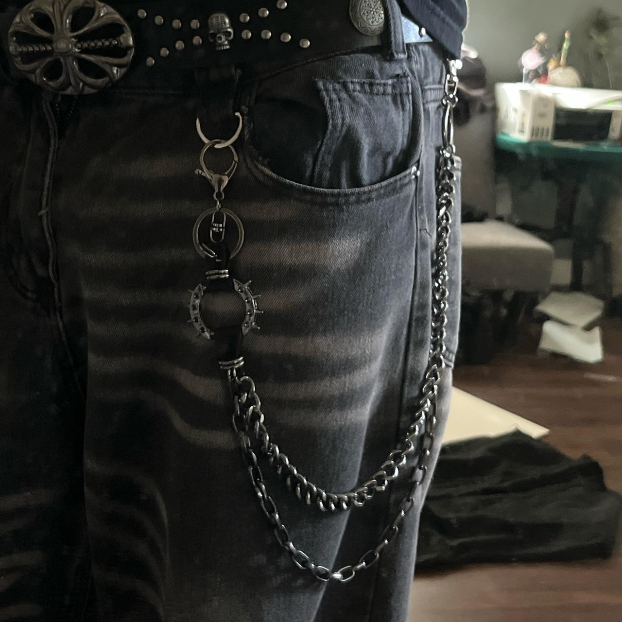 spiked chain attachment fye asl and looks good... - Depop