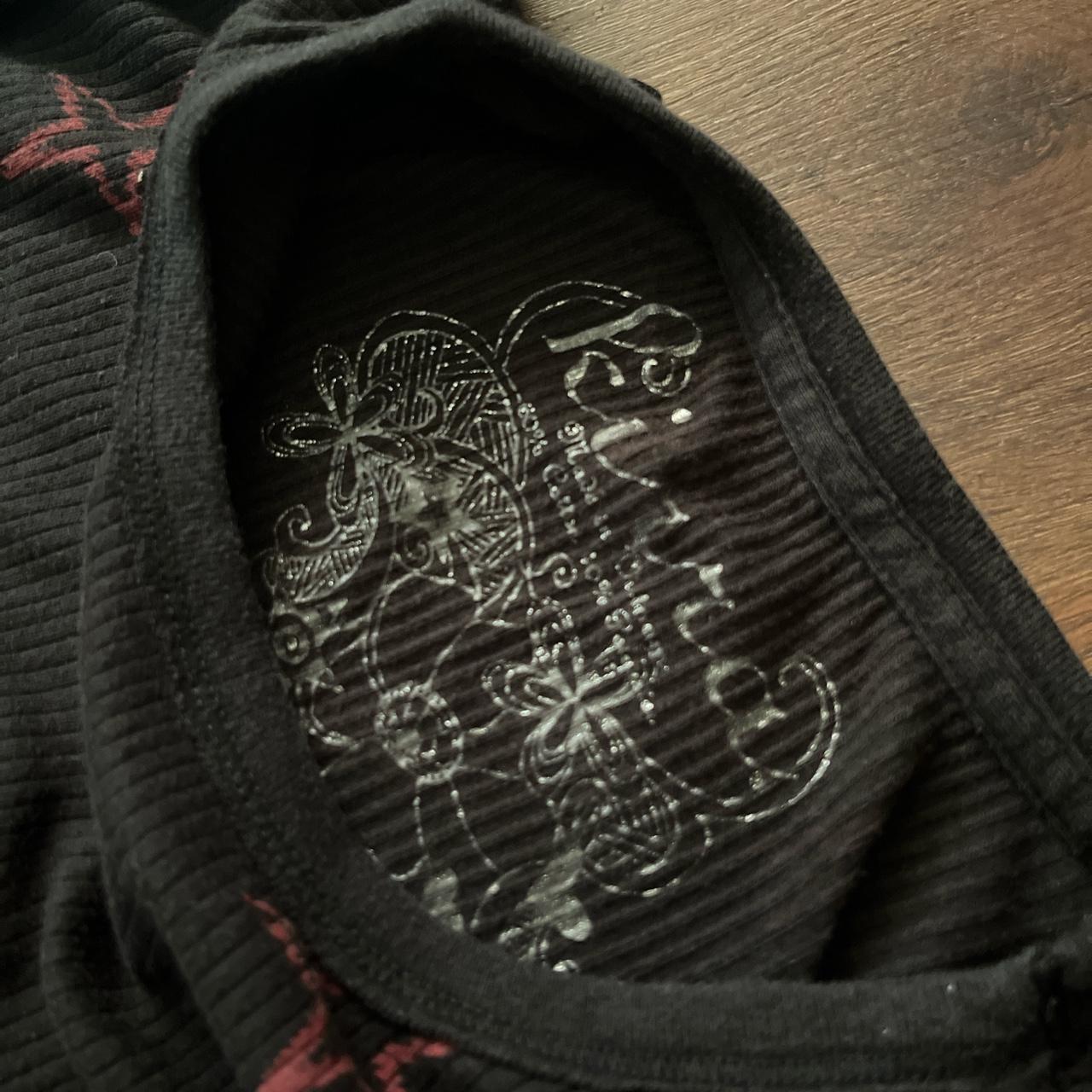 grunge star long sleeve grunge ah shirt fits... - Depop