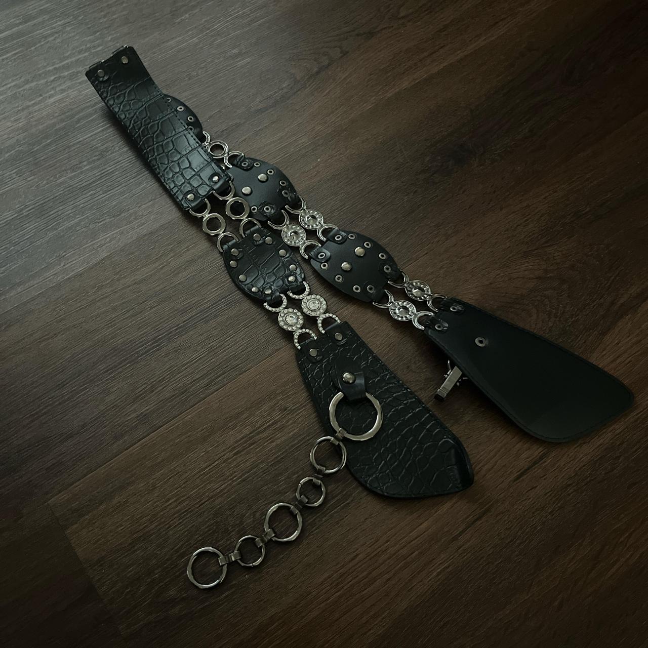 japanese studded EGO gyaru belt not much to say... - Depop