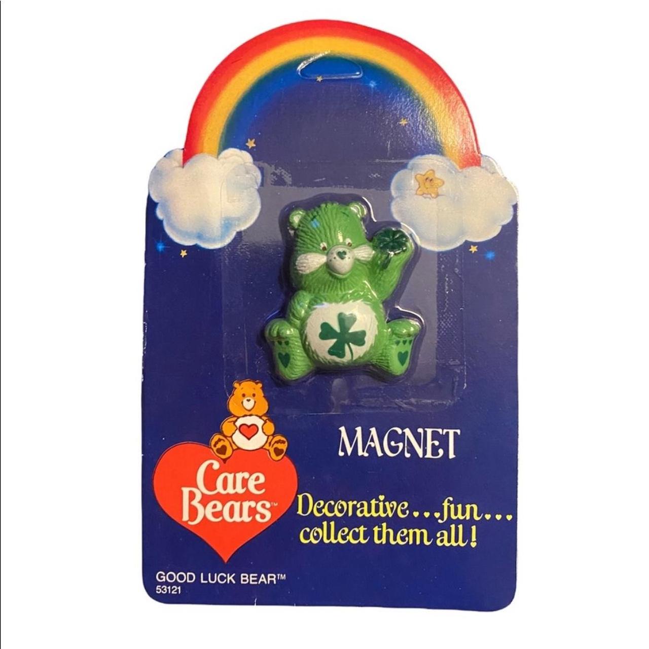Vintage Care Bears Magnet Good Luck... | Depop