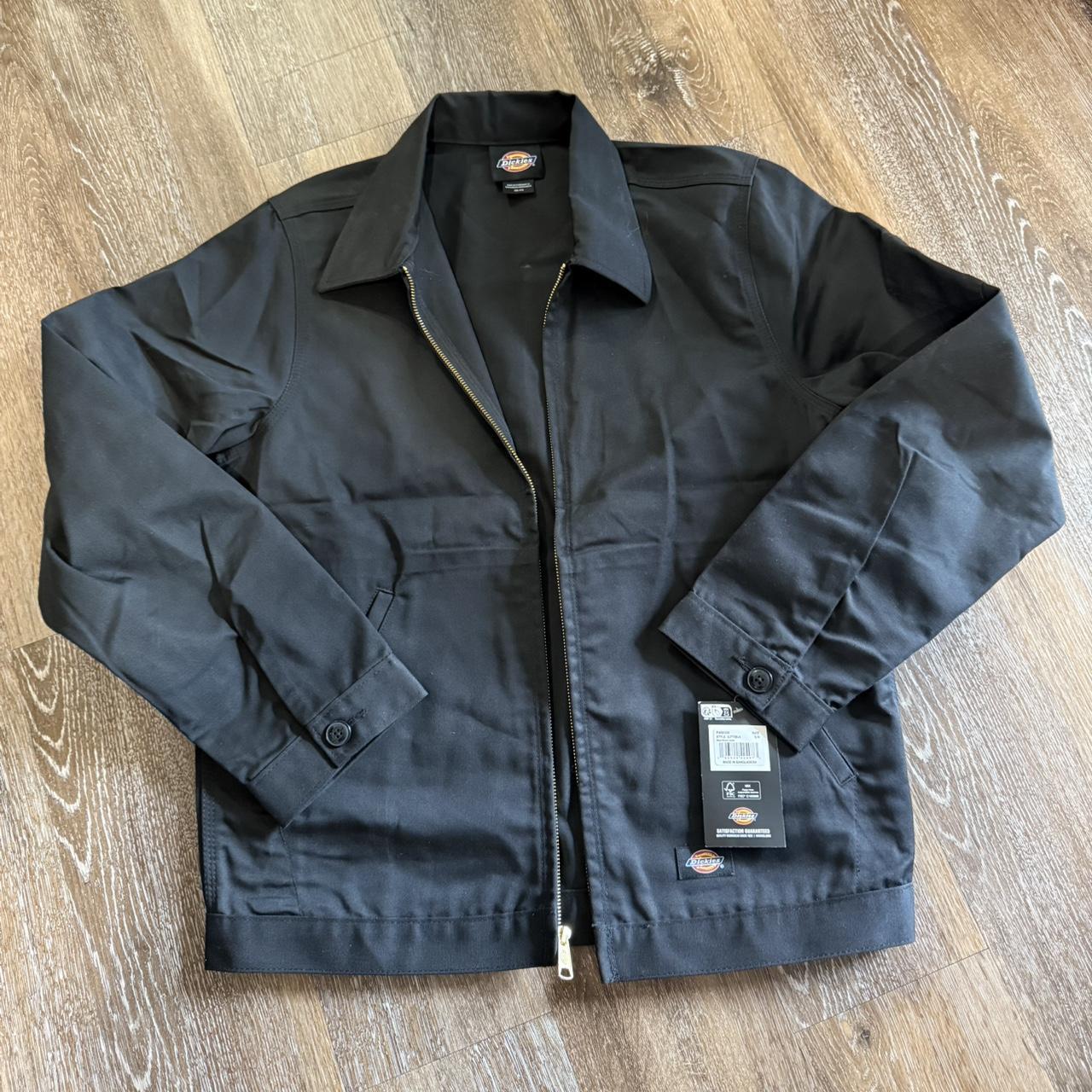 Black Dickies jacket #jacket size small regular... | Depop