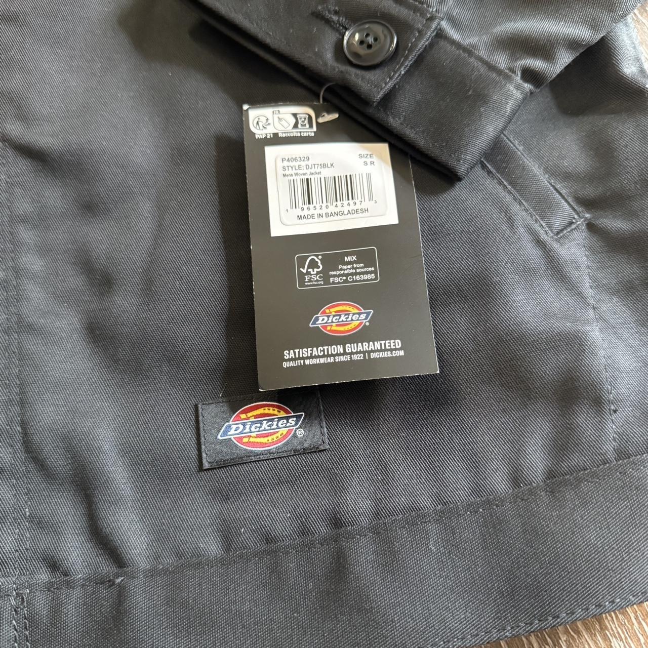 Black Dickies jacket #jacket size small regular... | Depop