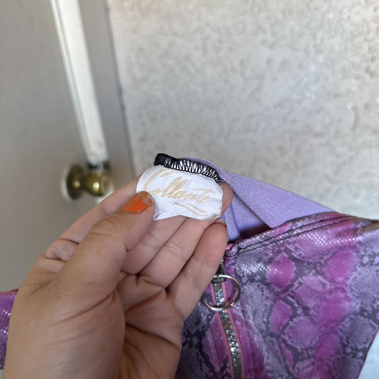 90’s Front Zipper Snake Skin Pants Marked size S/M... - Depop